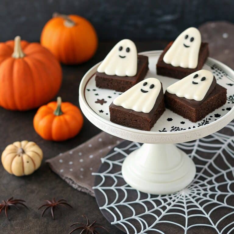 Ghost Brownies Recipe : 7 Spooky Variations Kids Love