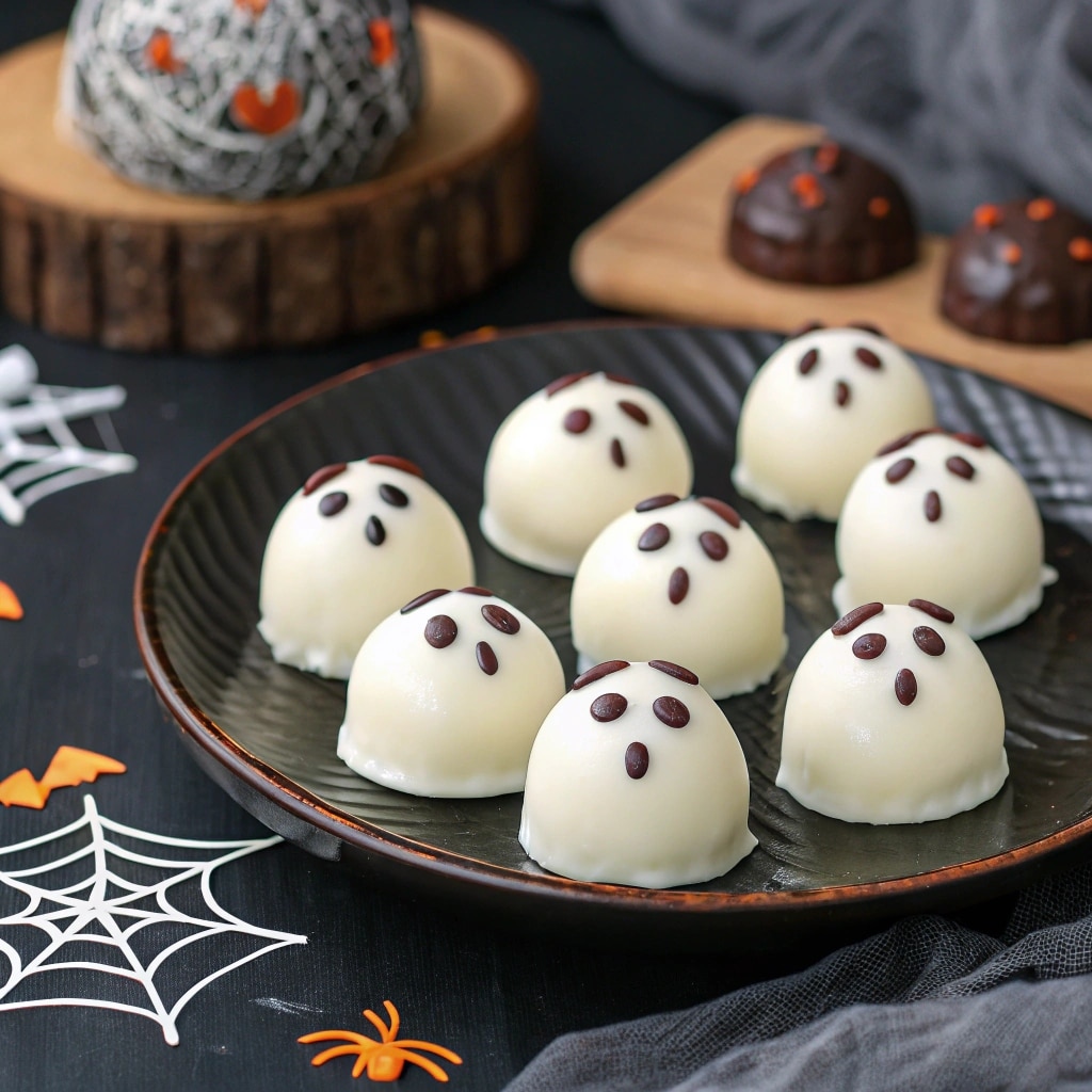 Ghost Oreo Balls : 7 Easy No-Bake Spooky Treats Kids Love